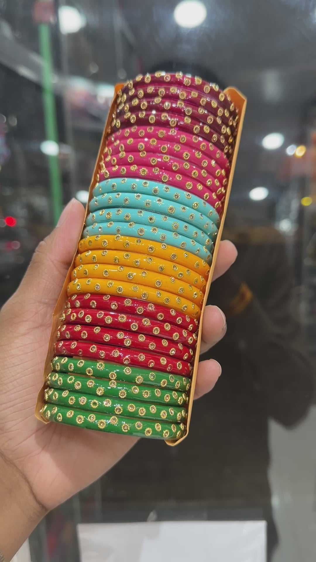 Glass Bangles combo – Chandel Bangles